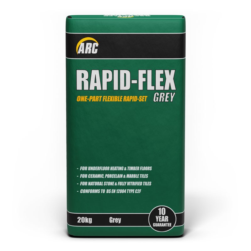 Rapid-Set Flexi Grey Adhesive 20kg | World of Tiles, Bathrooms and Wood ...